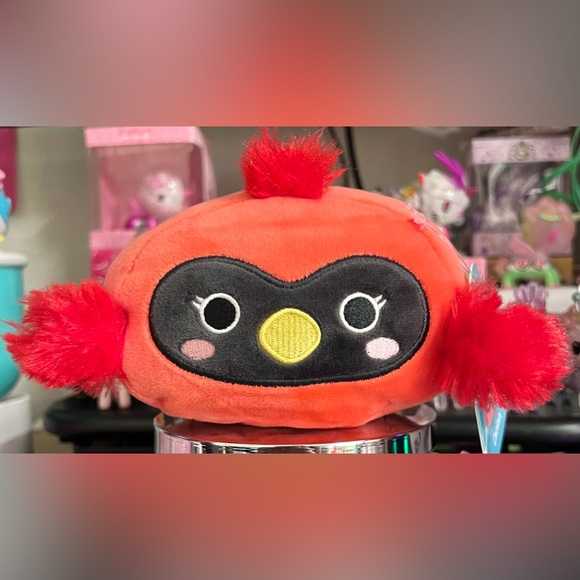 Squishmallows | Toys | Cazlan The Red Cardinal Bird 5 Stackable ...